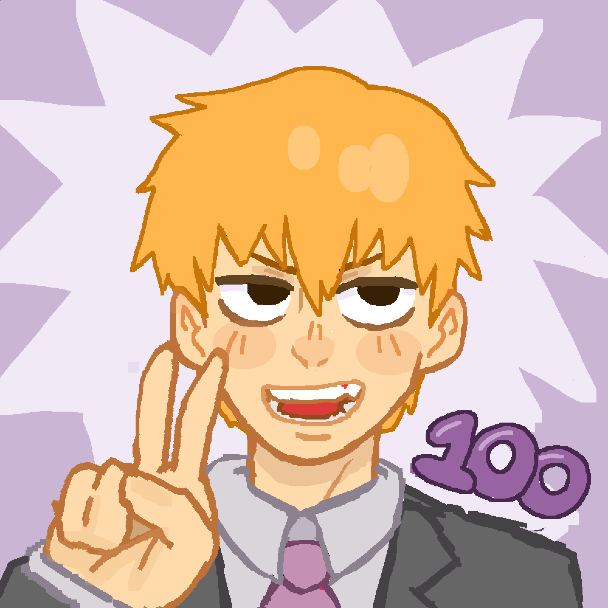 Pixilart - 😊 Reigen Arataka! by StarlingDarling