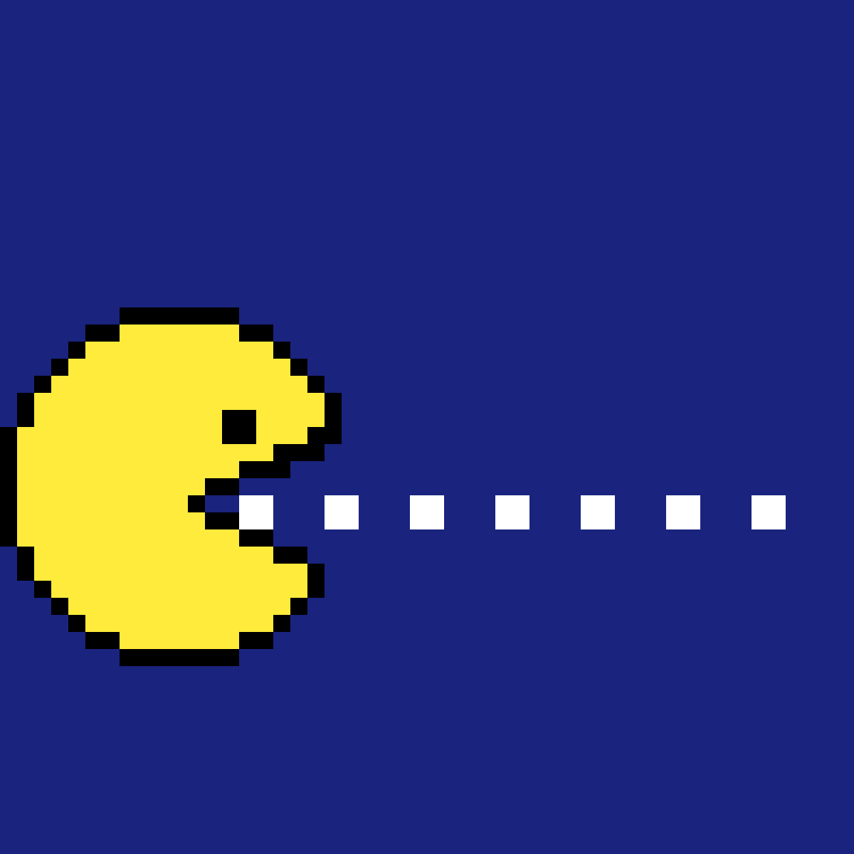 Pixilart - Pakman by KriperGuy0280