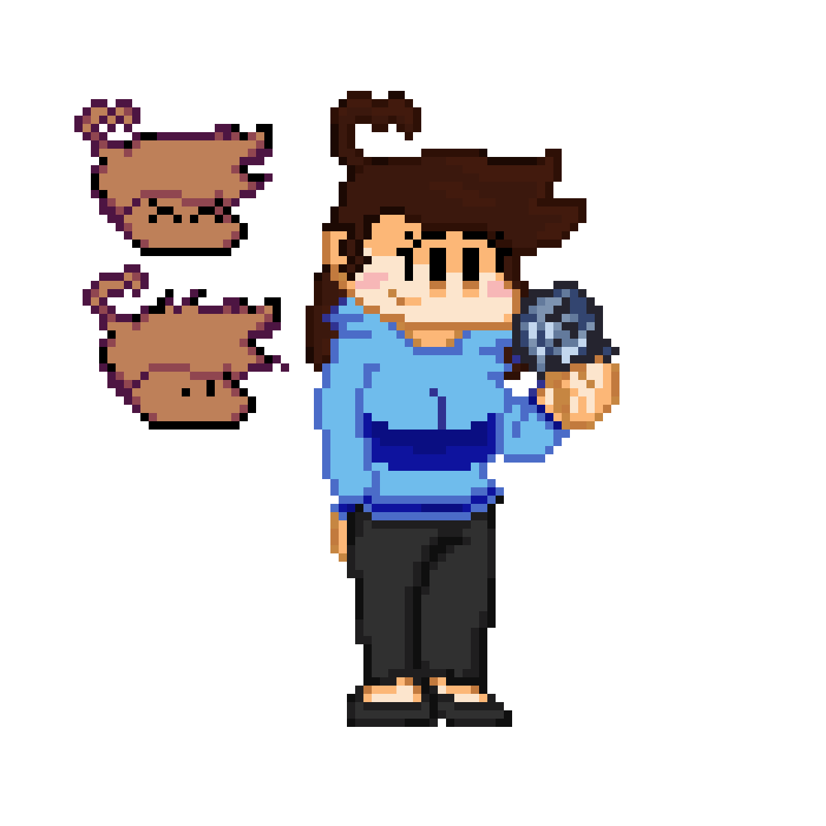 Pixilart - fnf rose redo by BlueboxDude