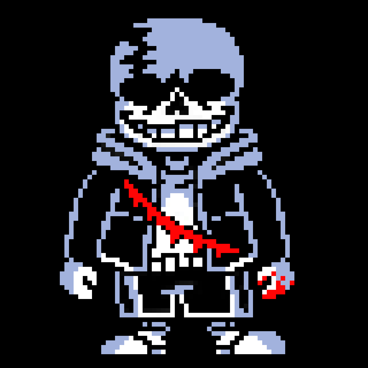 Pixilart - Sans phase 3 chidota by Team-ulc