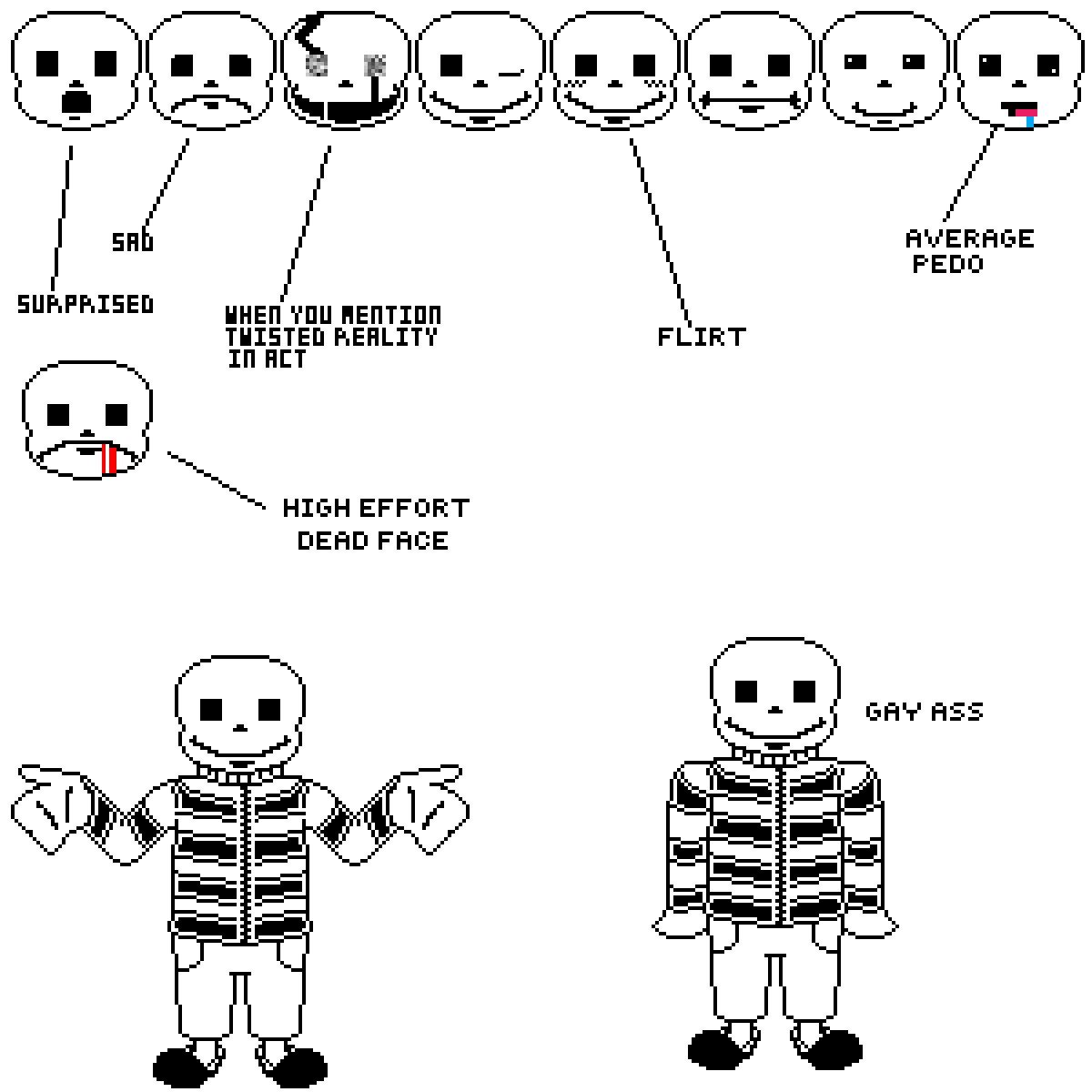 Pixilart - Goober sans, he's so goober! by DustDustButReal