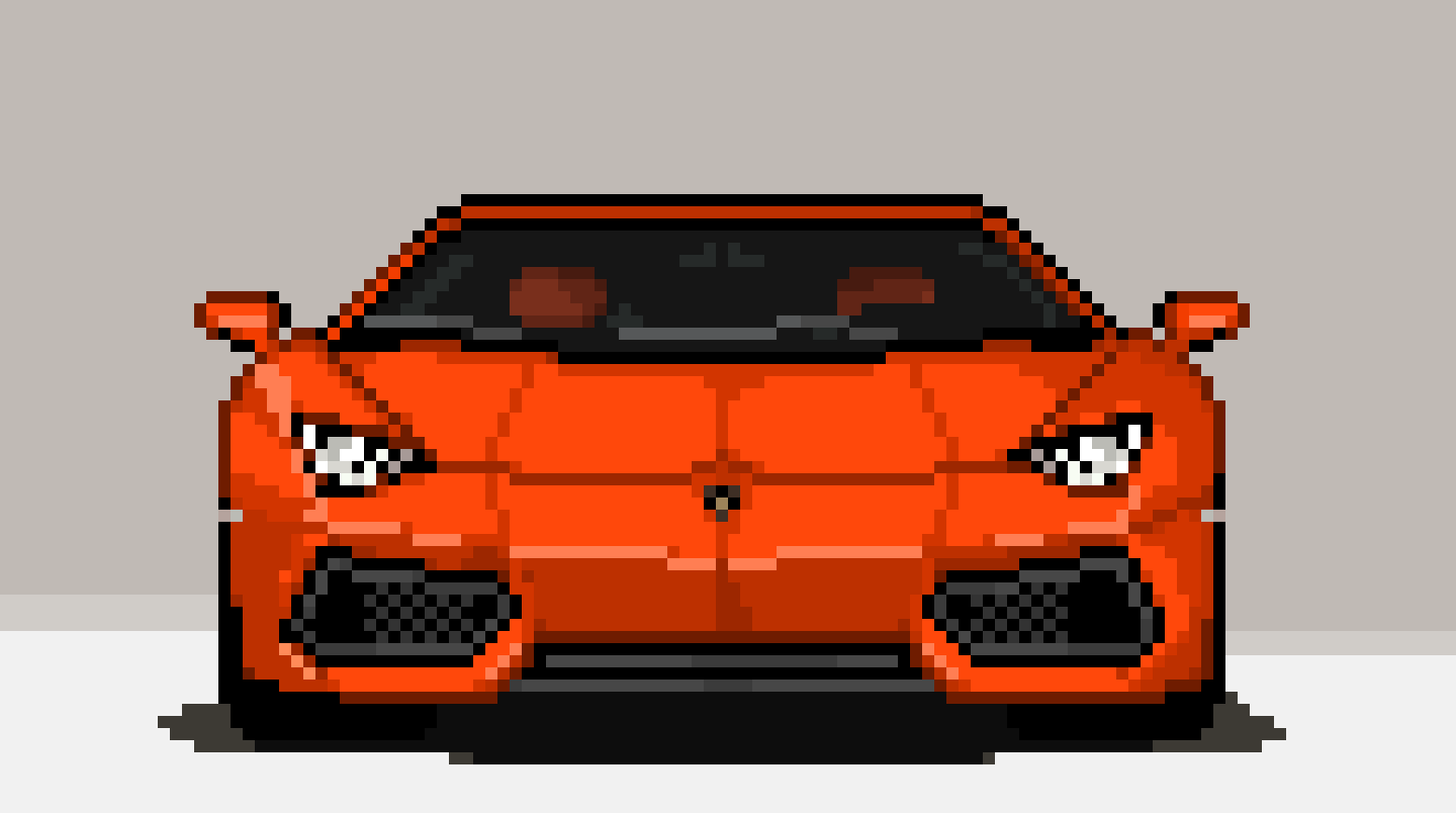 Pixilart - Lamborghini Aventador by Ebn28