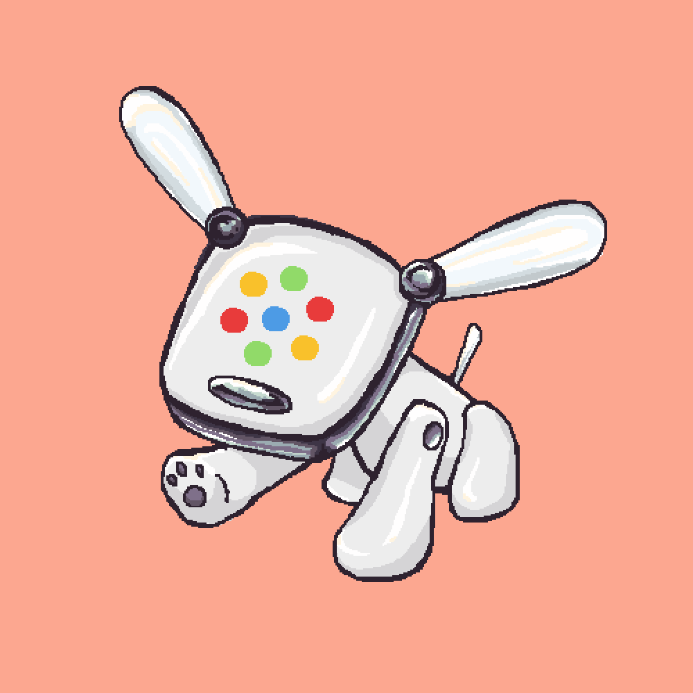 Pixilart - I-DOG (Cyber Dog) by Darkhydra67