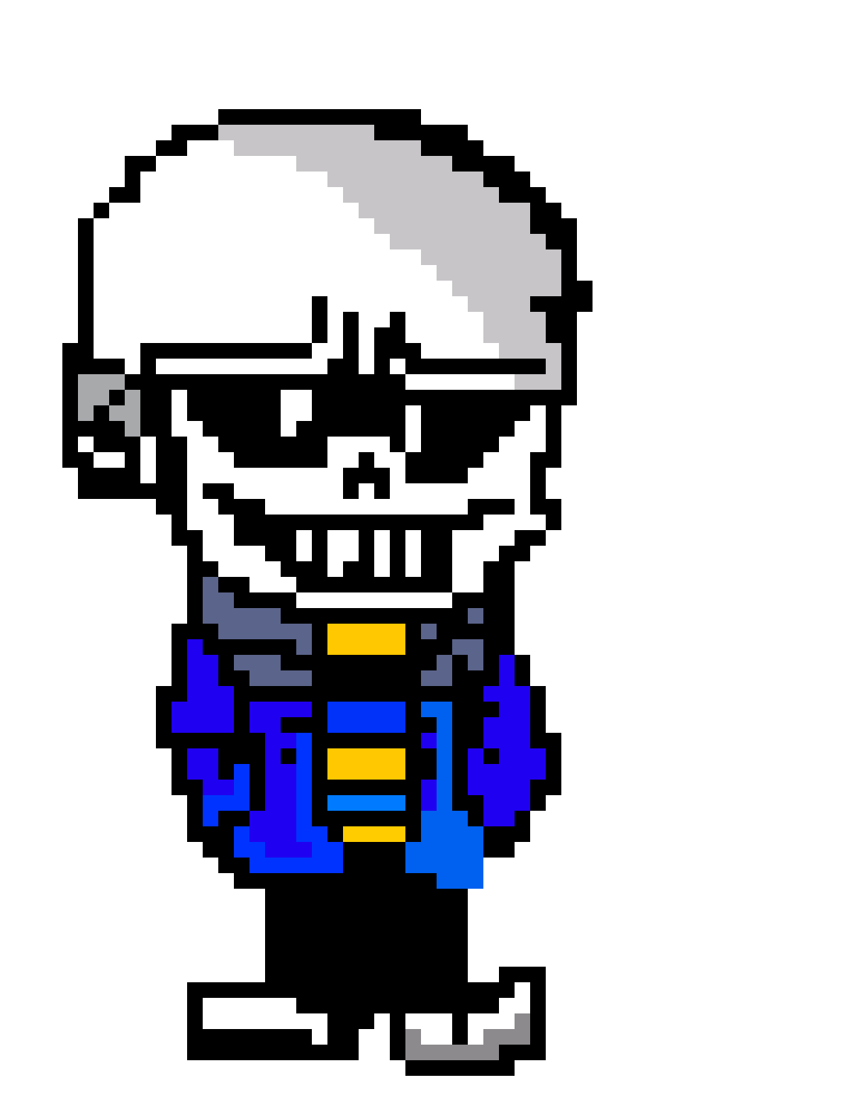 Pixilart - Swapspin sans but hyperdeath mode by pixelater21