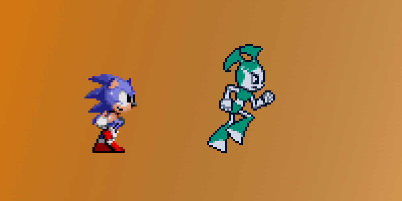 Pixilart - Sonic & Jenny Walking or jogging test by Jmear-Collins96