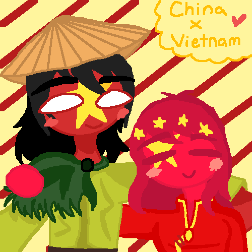 Pixilart - China x Vietnam by IndiaSlay247