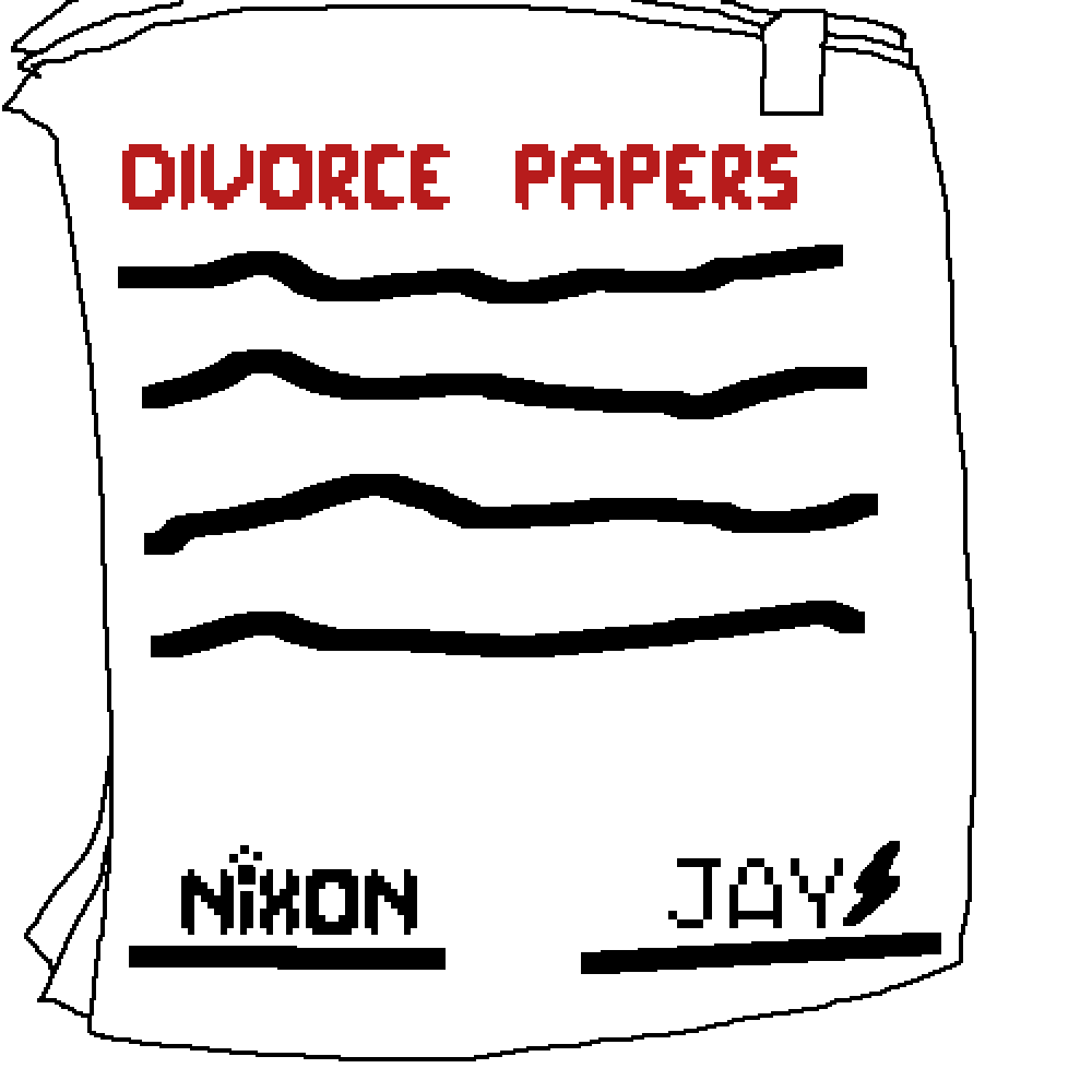 Pixilart - Divorce papers by A-fox-named-nix