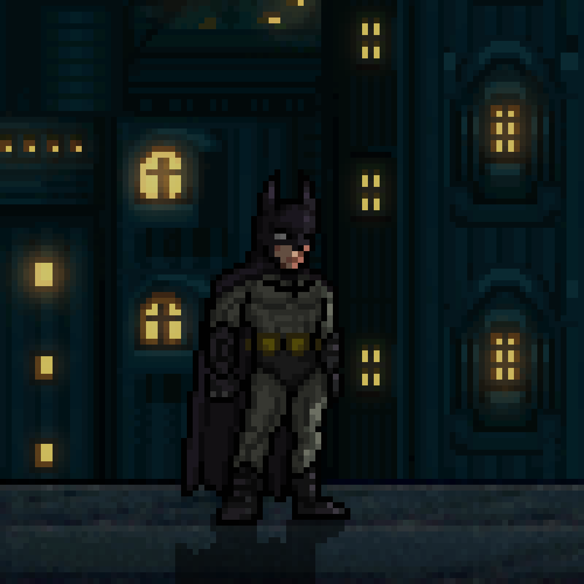 Pixilart - Batman by henthorneaaron9