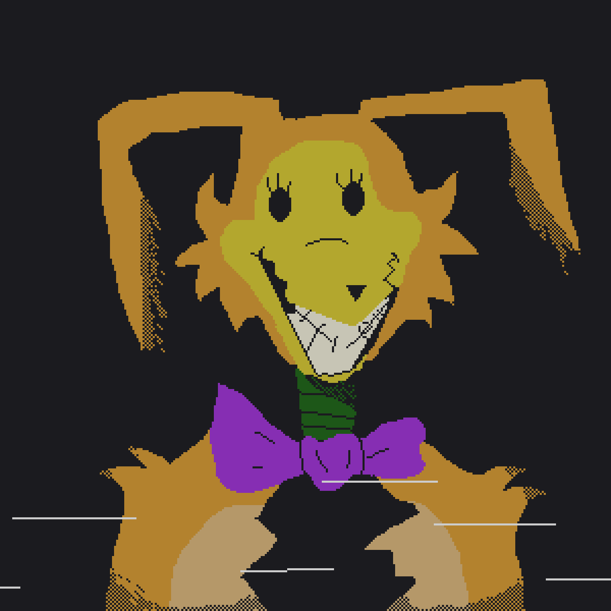 Pixilart - The pumpkin rabbit by Octopie34