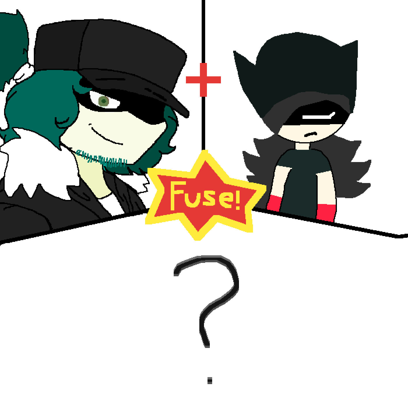 Pixilart - Fusion template 2 by Npnkinpie15