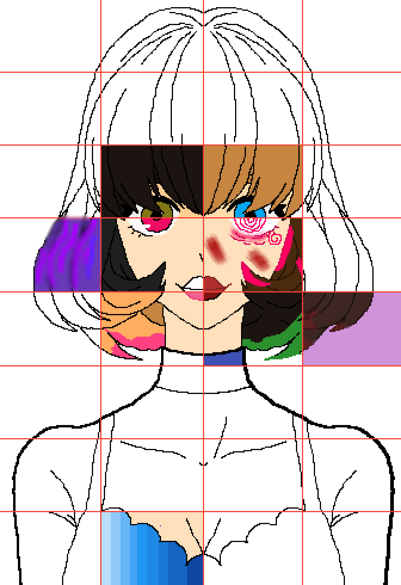 Pixilart - Girl collab do ONE by Alex-McLees