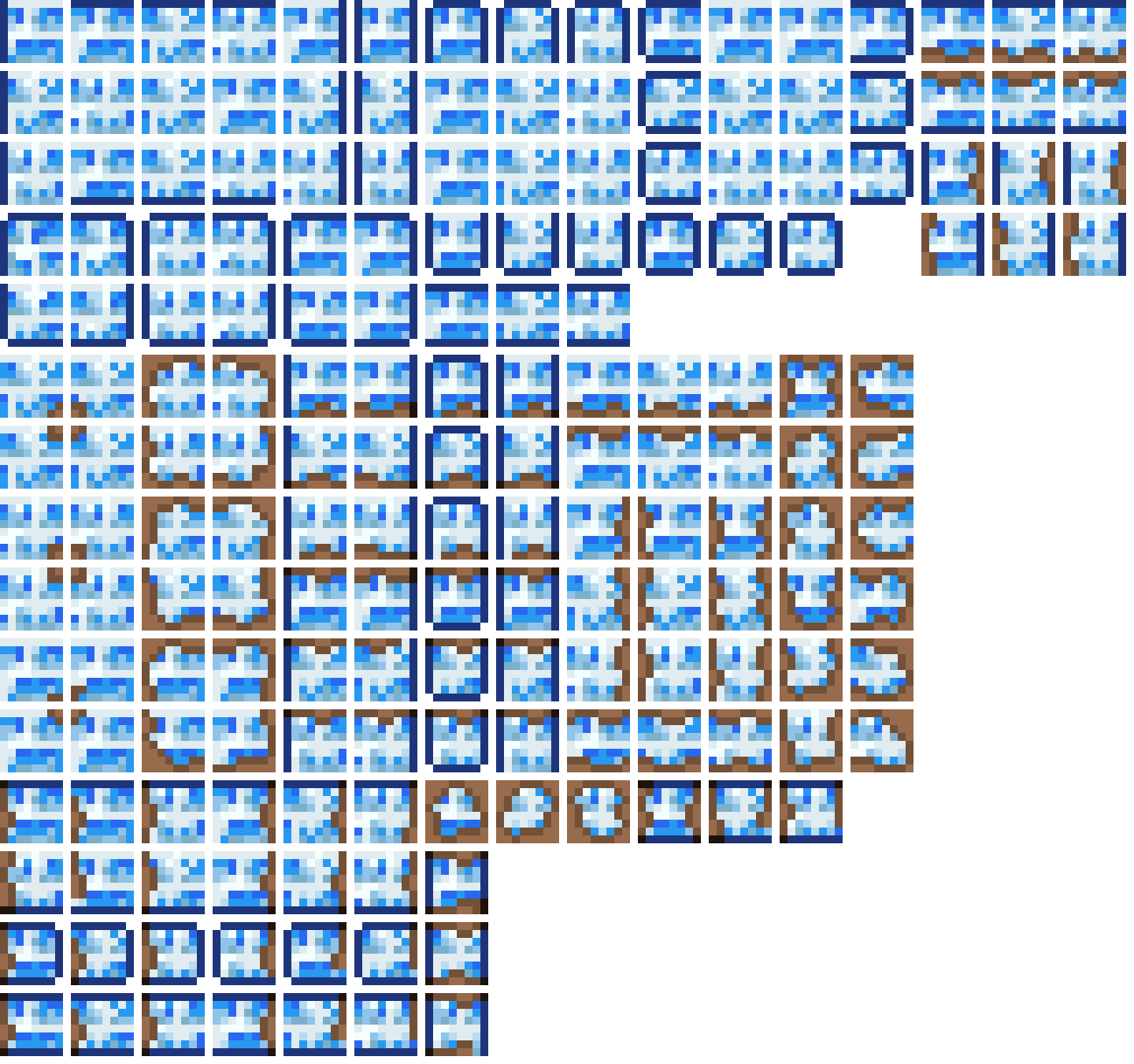Pixilart - Terraria Tile ID #206 | Ice Brick by tSpritesheeter