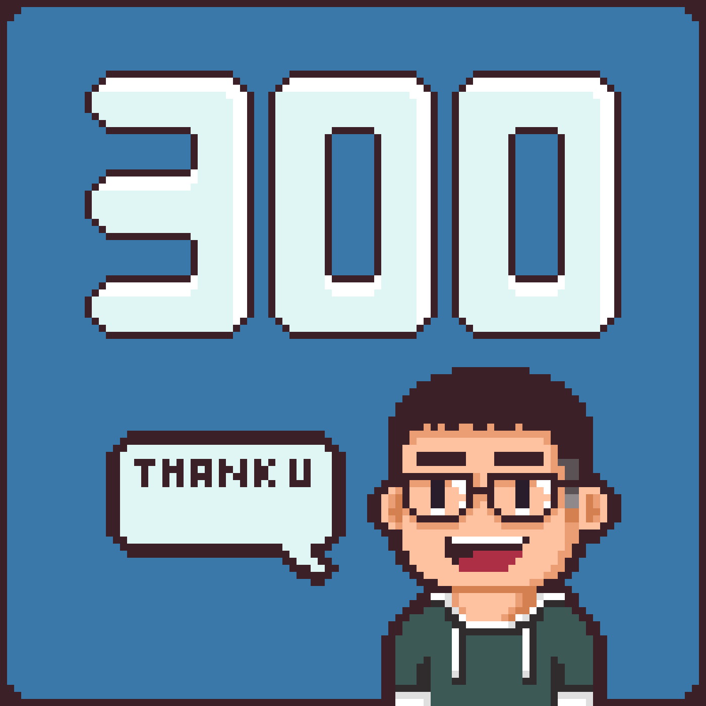 Pixilart - THANK U 300 by JHL
