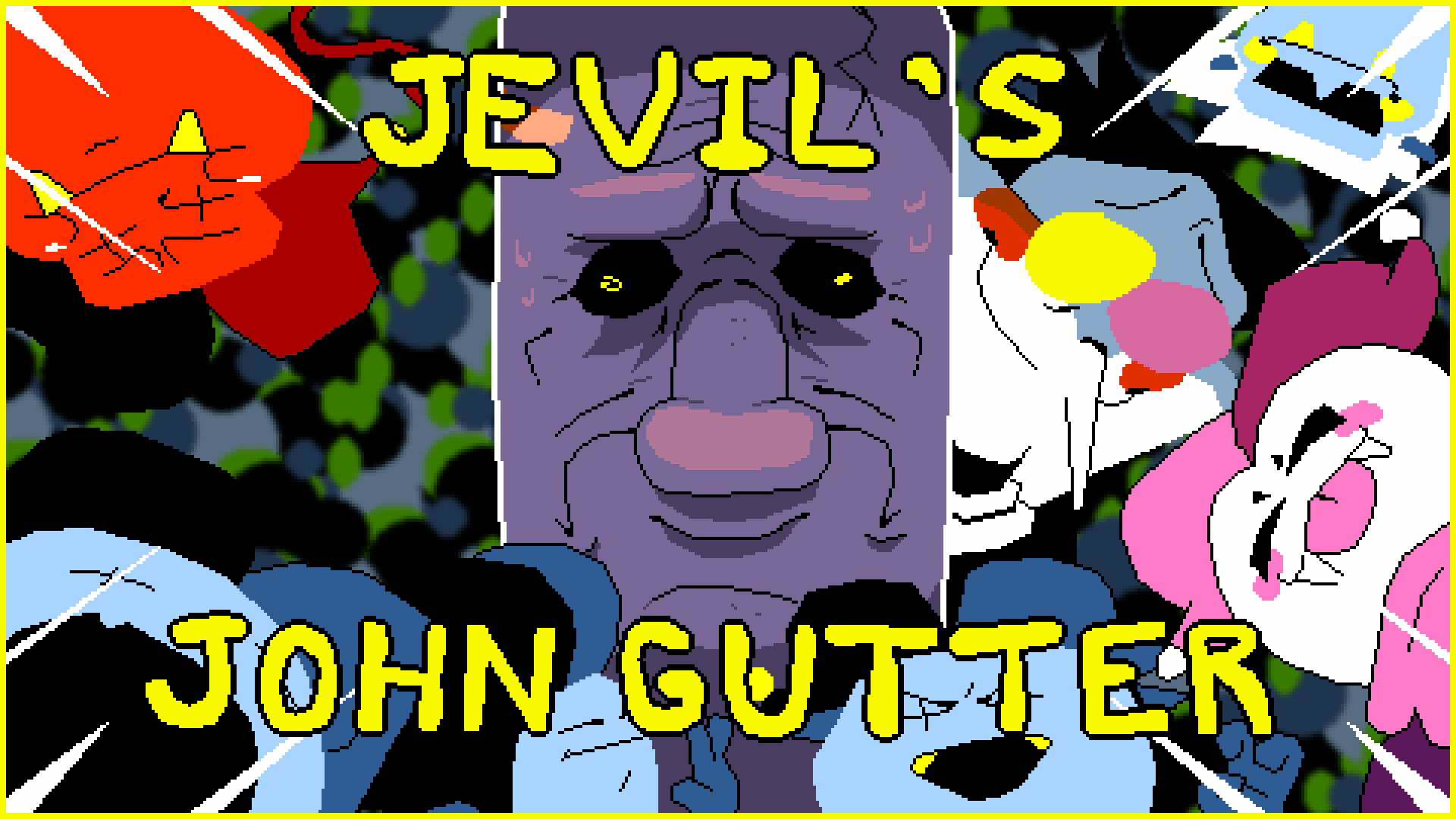 Pixilart - Jevil john gutter Thumbnail by ManOfPipis1997