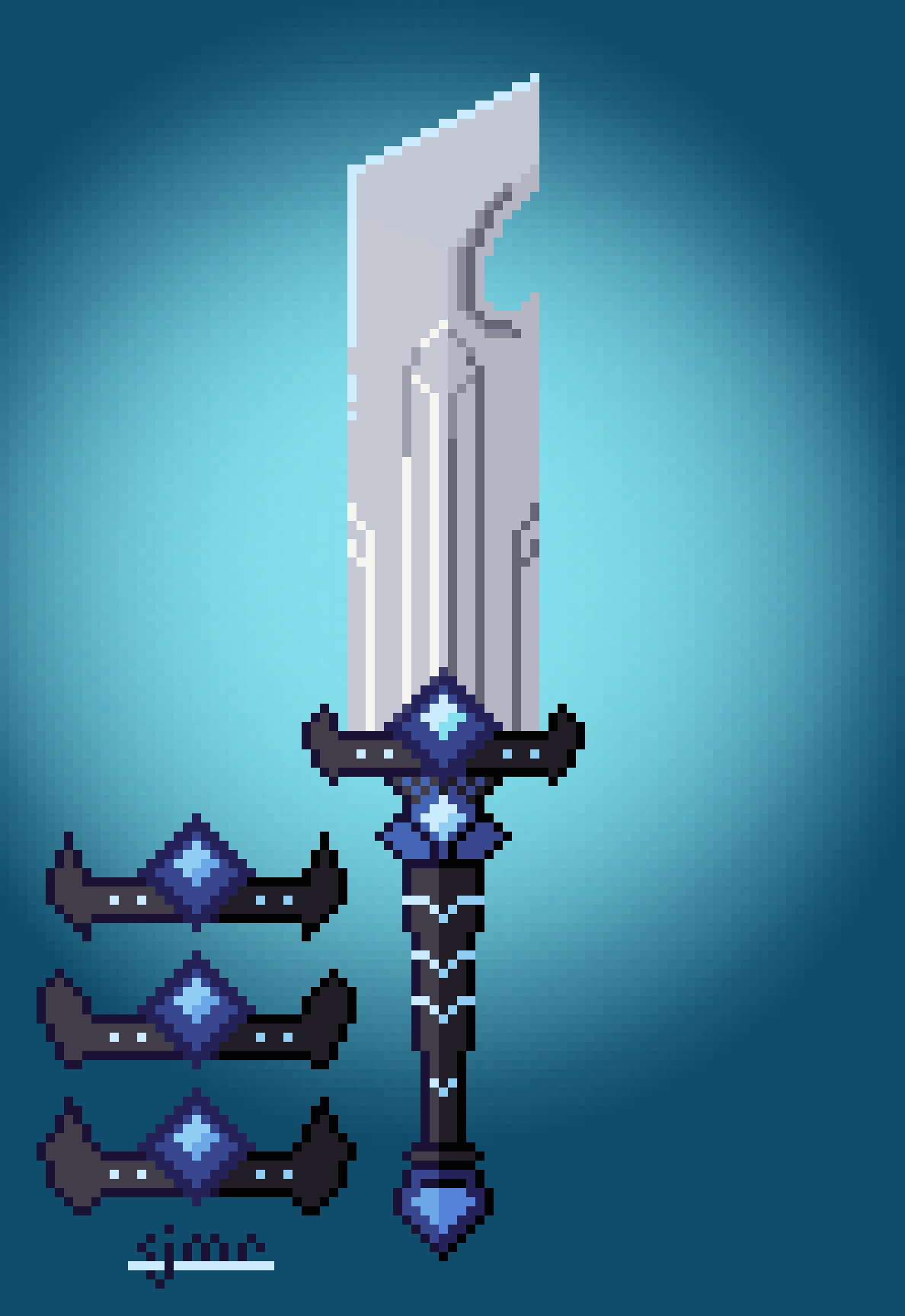 Pixilart - Sword of Daylight by Cjmr