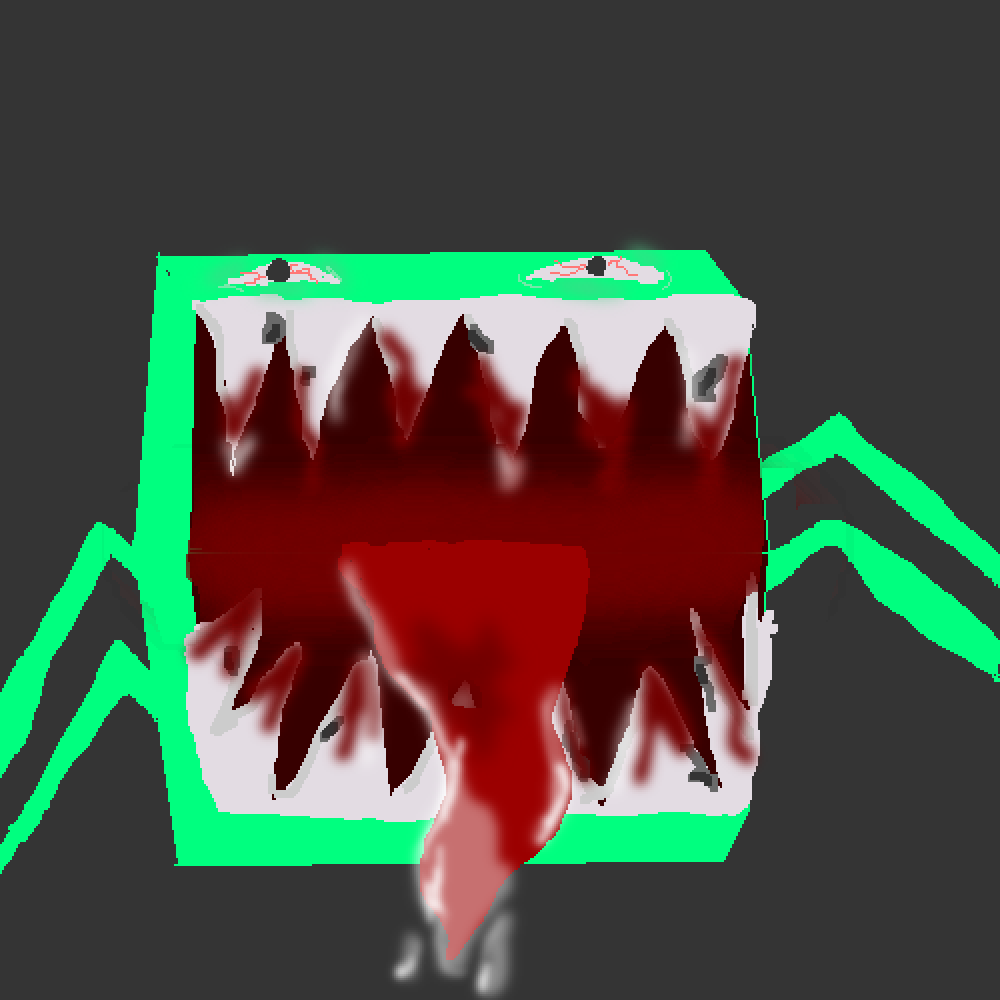 Pixilart - Lunch monster by Castle-of-Books