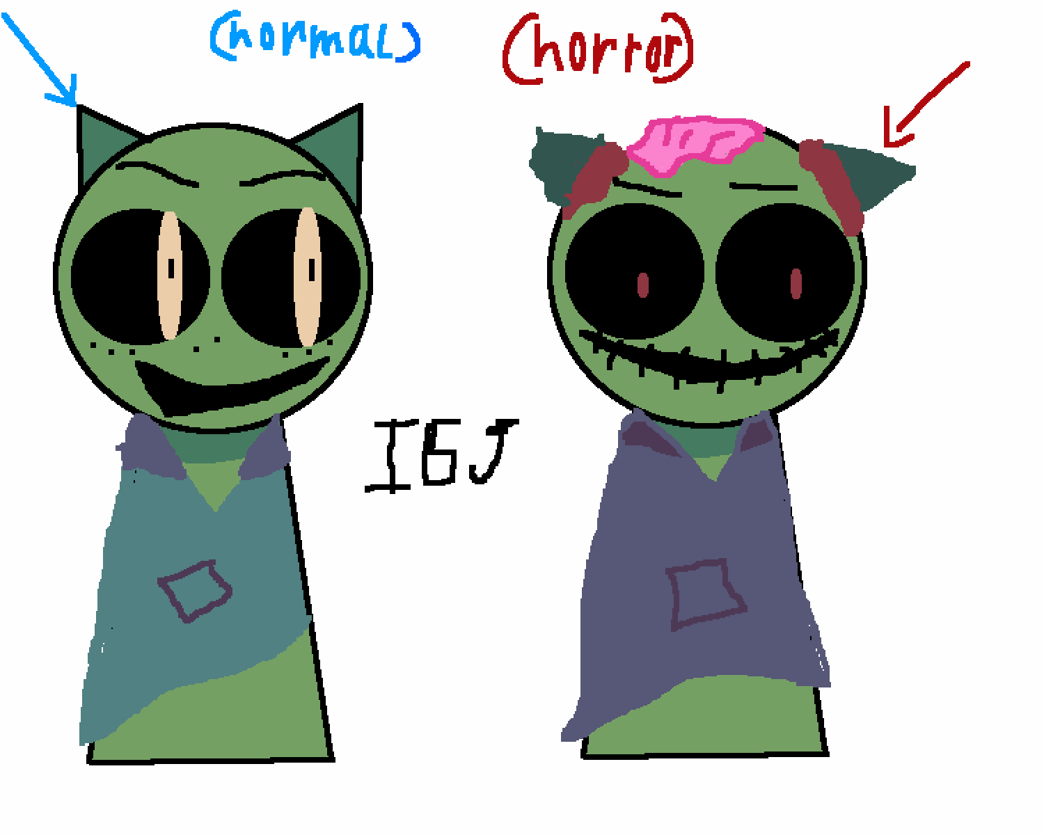 Pixilart - Sprunki base! faça o seu by Aiumy-fofis