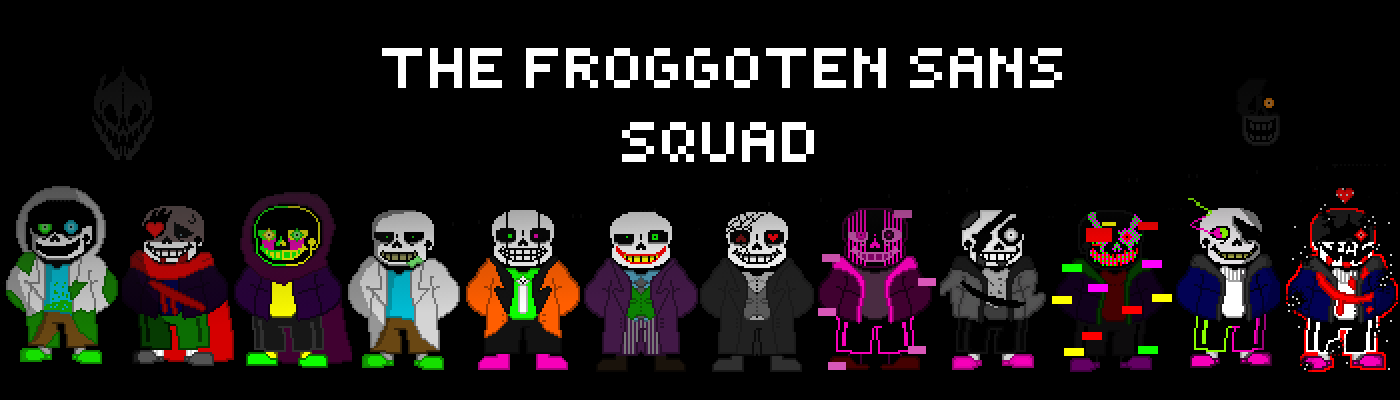 Pixilart - The forgotten sans squad by alekot3530