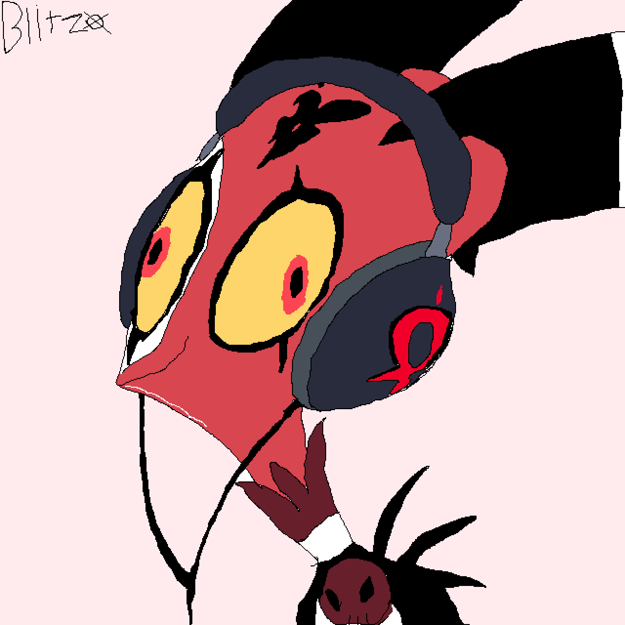 Pixilart - Blitzo by BendyFangirl