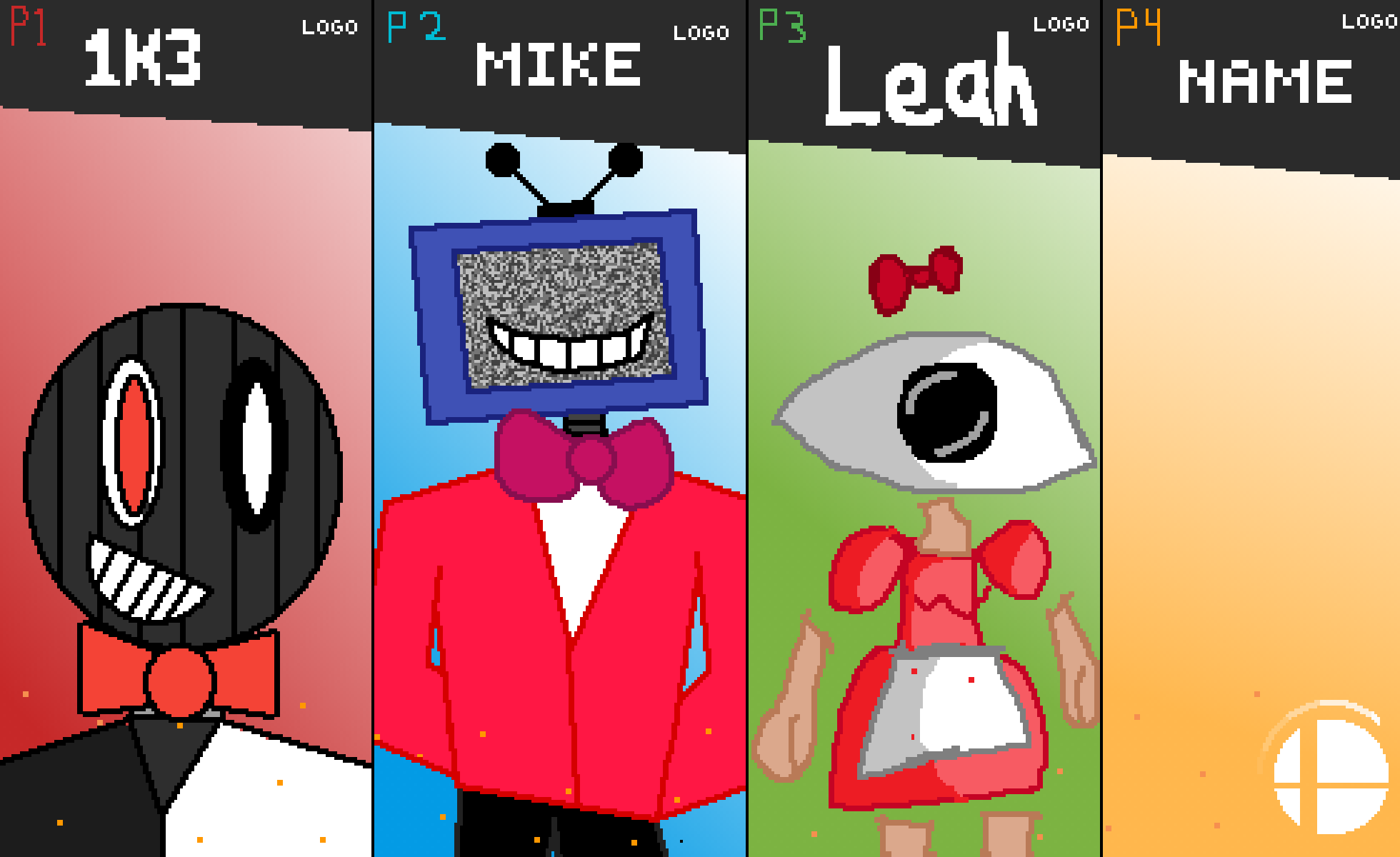 Pixilart - Super Smash Bros Collab by PinkDemonGirl