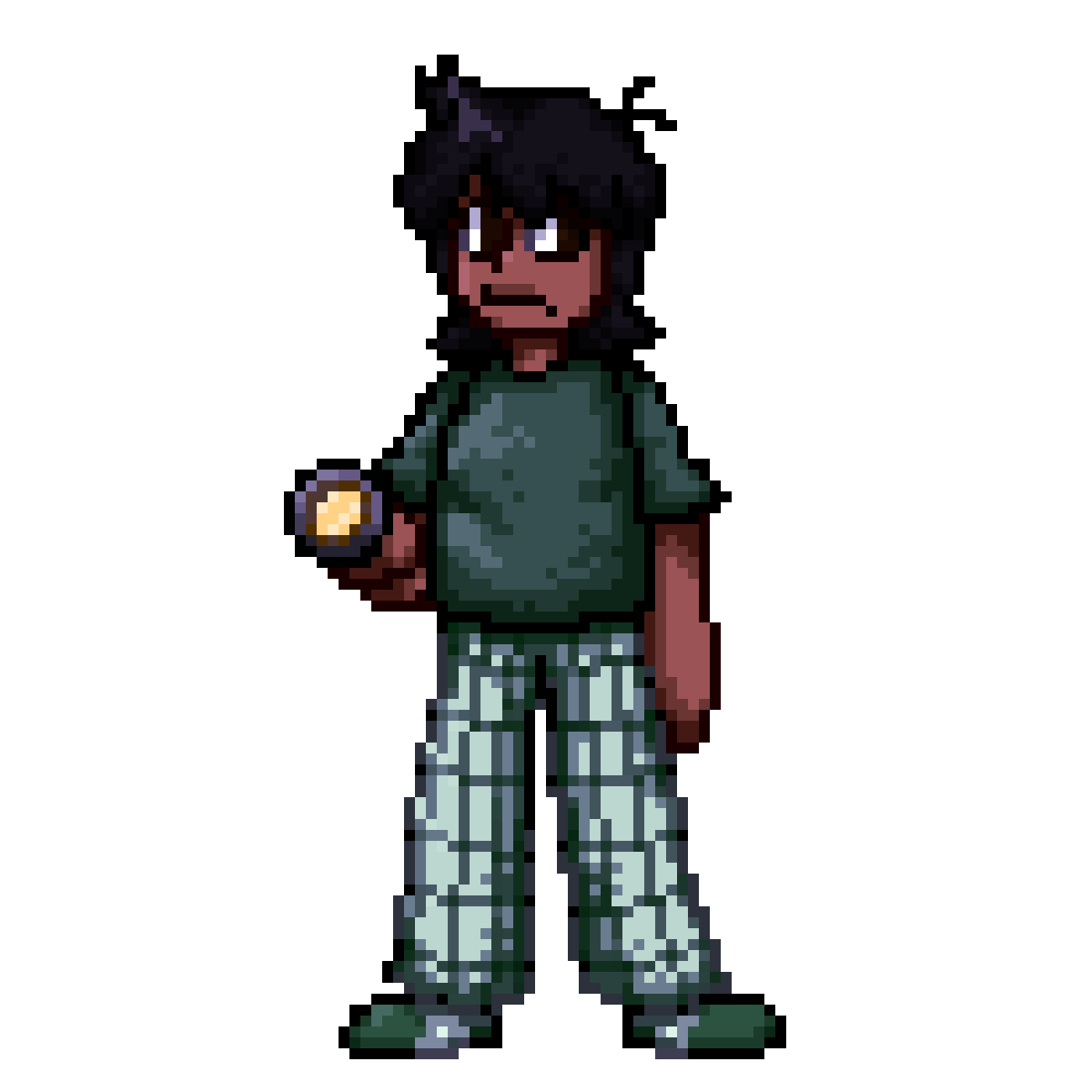 Pixilart - Oscar Sprite (Night Version) by Namoscar