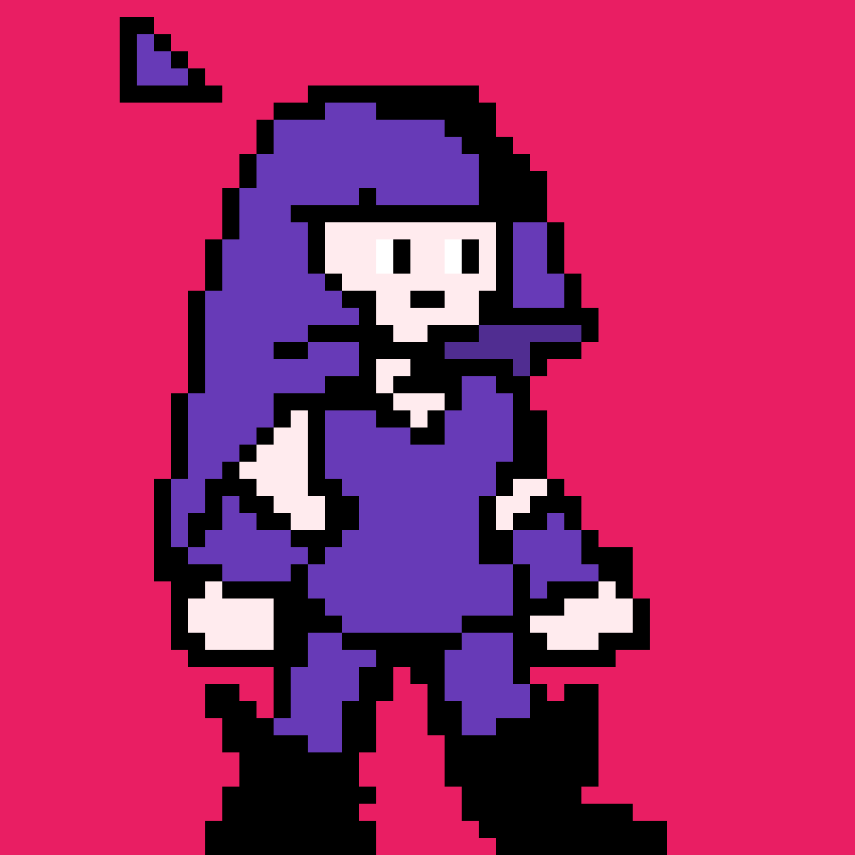 Pixilart - Lila idle by PookieClannerT