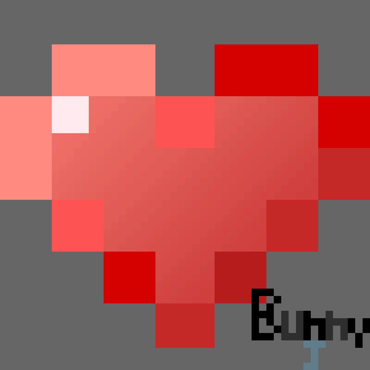 Pixilart - Pixilart Heart by BunnyJ