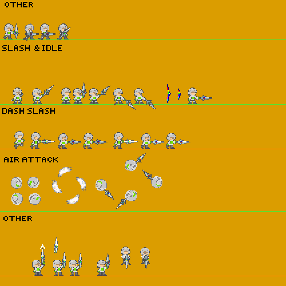 Pixilart - Grey Attack Sprites Cont. by Cosmogos