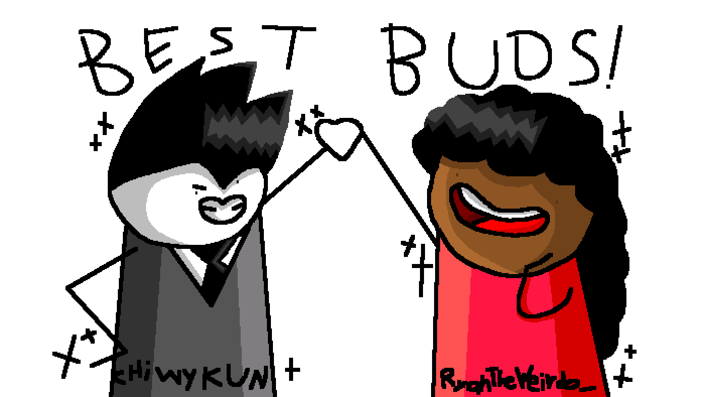 Pixilart - ryan and chiwy rec room doodle shade 3 by mariodoge8563