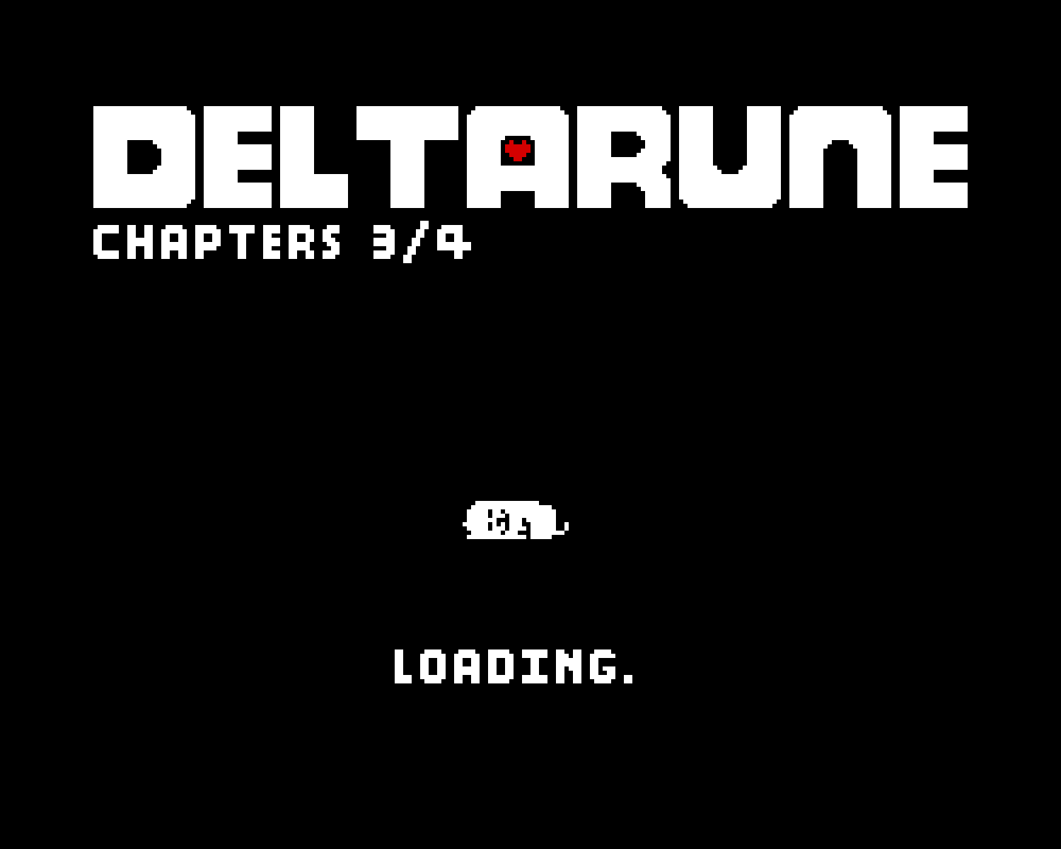 Pixilart - Deltarune Chapters 3 & 4 loading screen by fallenchild2099