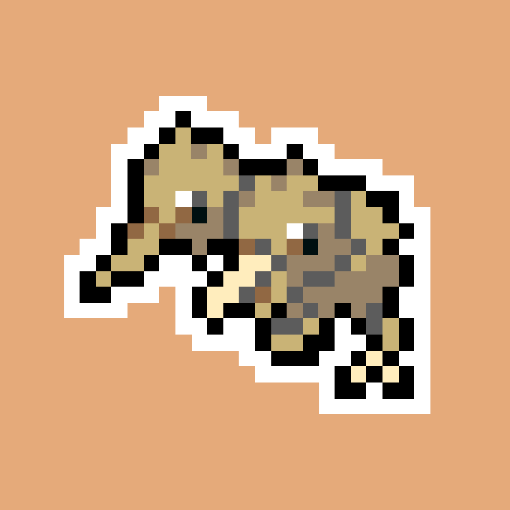 Pixilart - Pokemon 084 Doduo by Davidhehehe