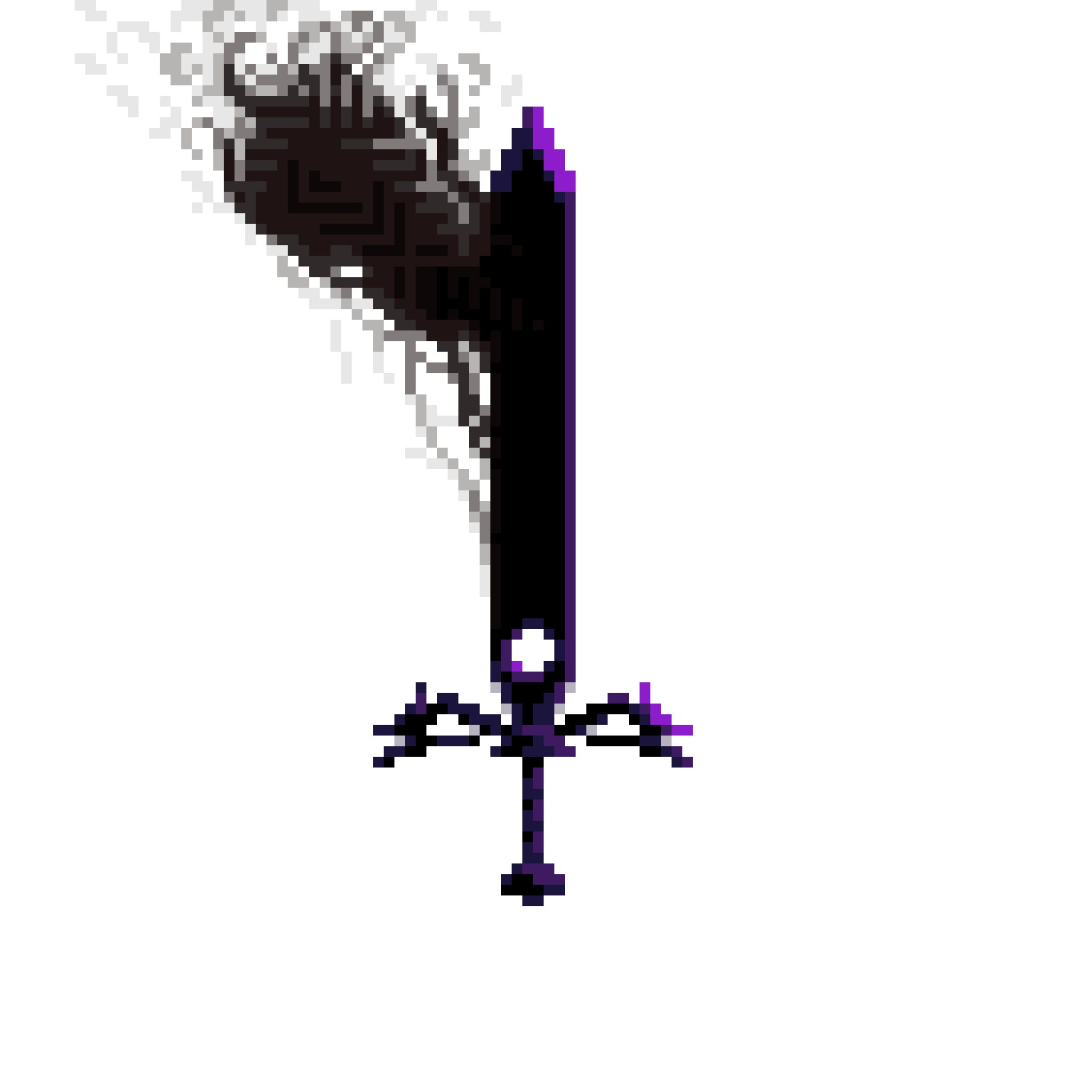 Pixilart - Smoke Sword by 10Gpixels