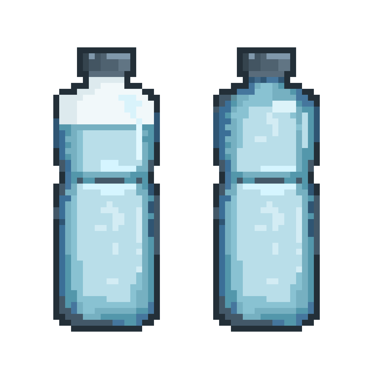 Pixilart - Water Bottle by Nakopixu