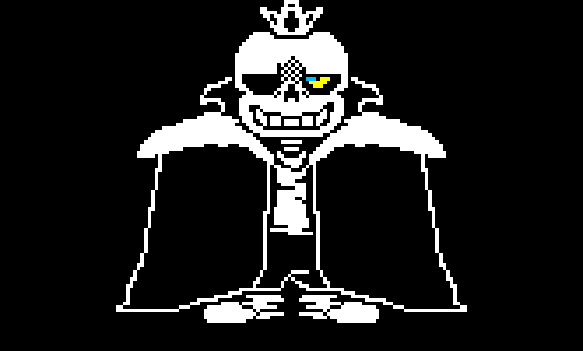 Pixilart - king sans by cheese1999