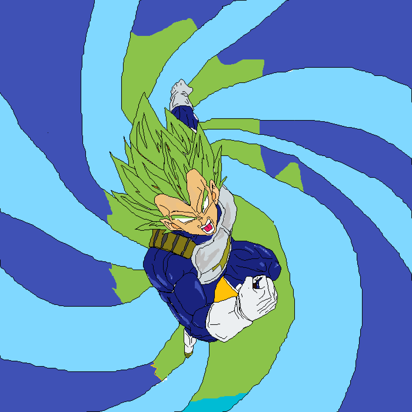 Pixilart - Vegeta LSS by yourefatherless