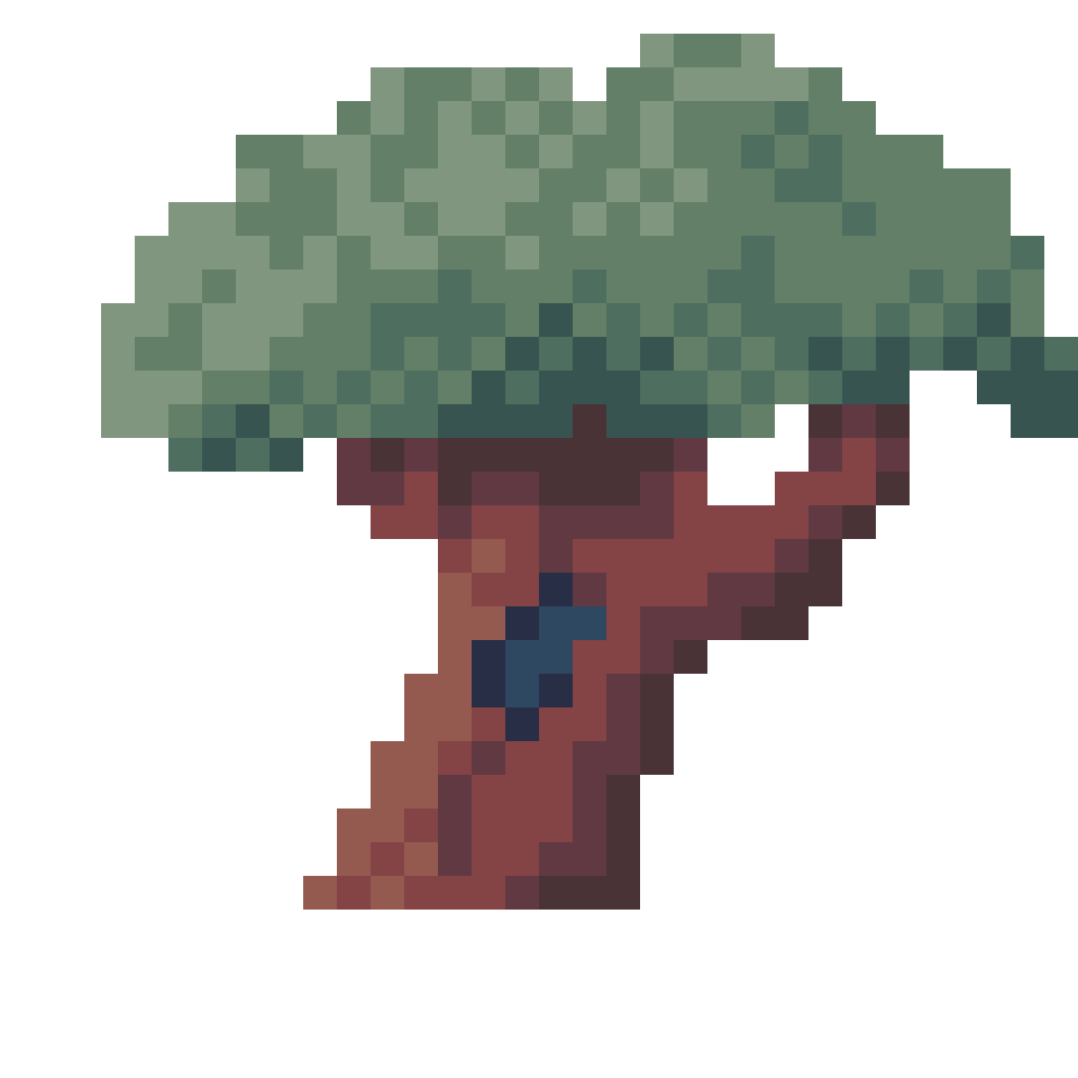 Pixilart - First time drawing a tree... by WyWyWy