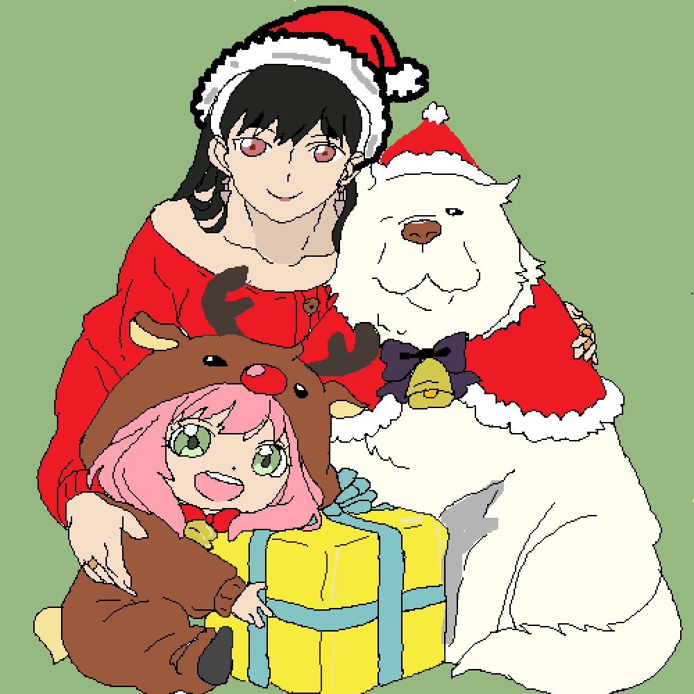 Pixilart - Yor&Anya Forger polar bear by Artist-Yashiro