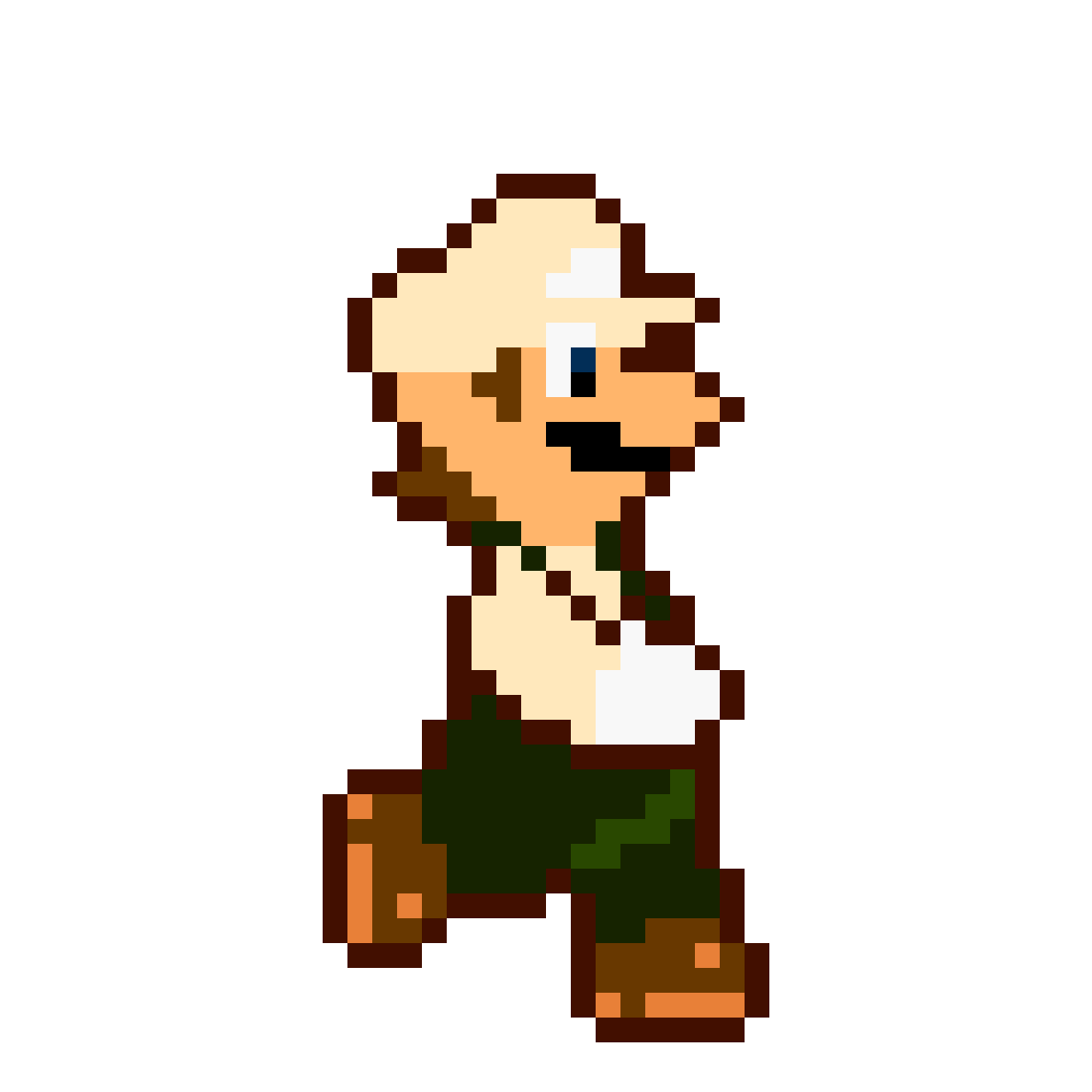 Luigi Walking Gif