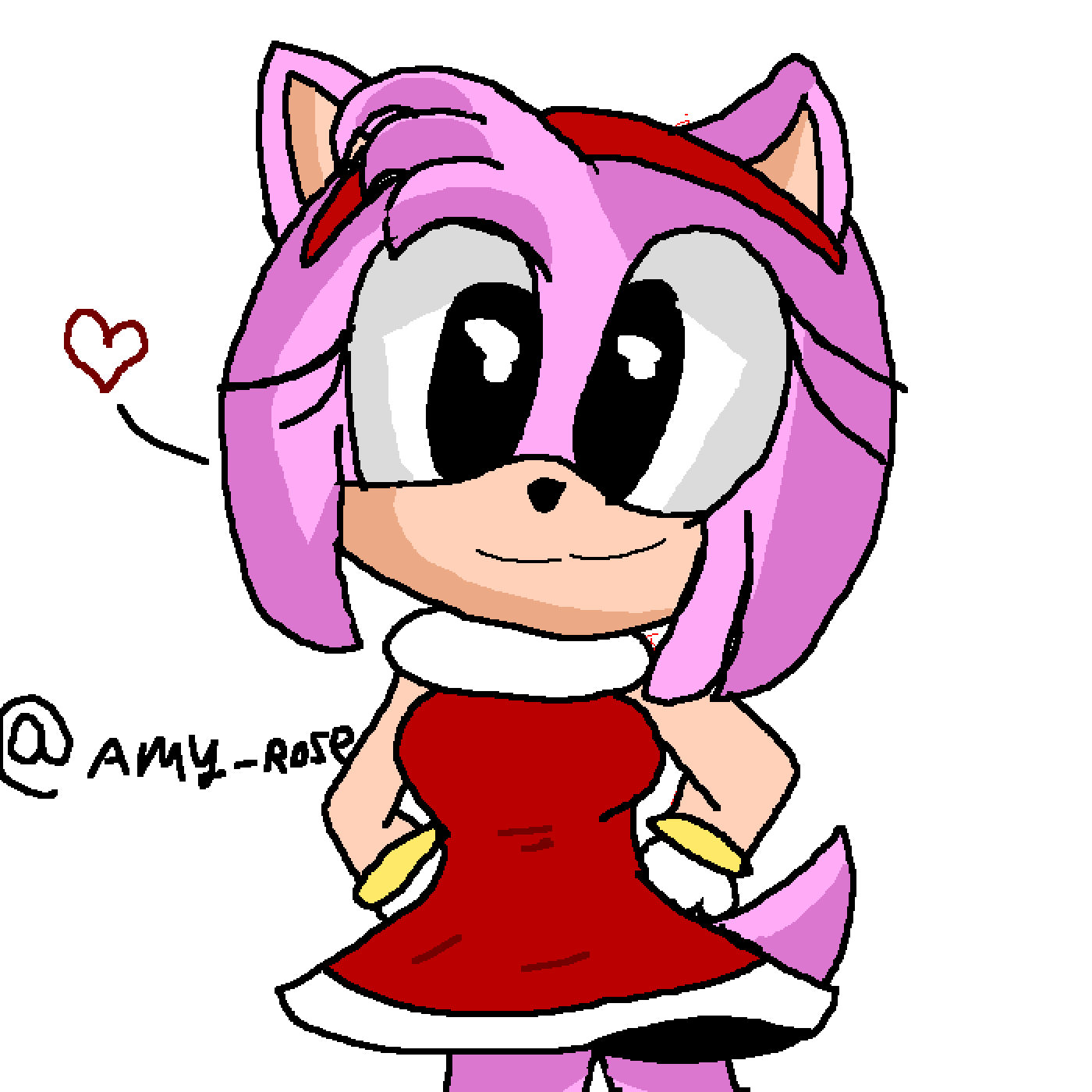 Pixilart - Amy Rose by elizcook