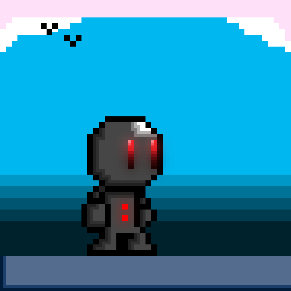 Pixilart - smol little robot buddy by BlueChar17