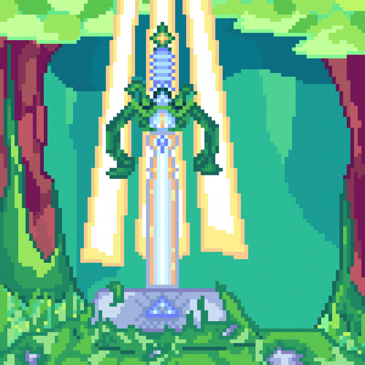 Pixilart - Creator Sword by LukeSkylink