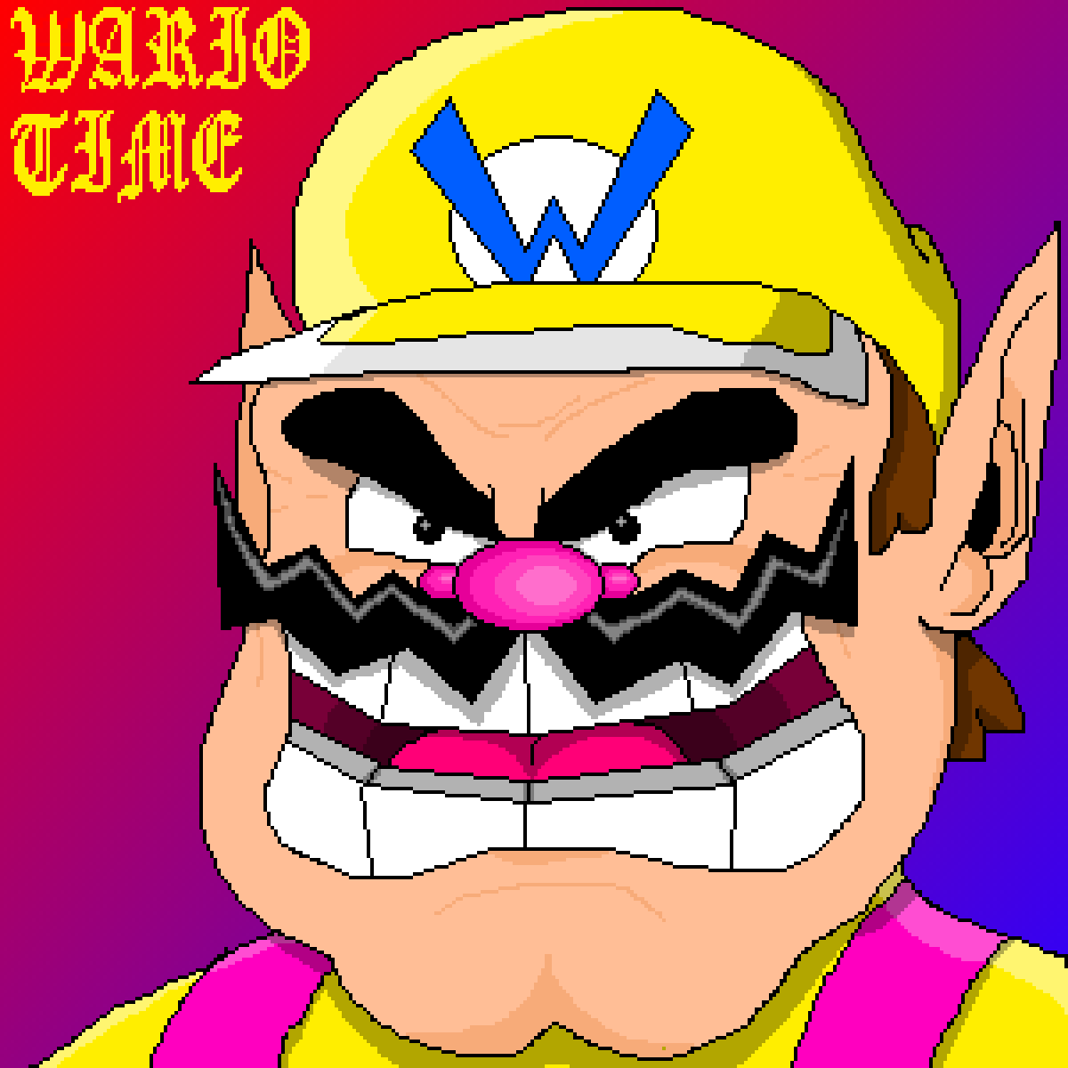 Pixilart - Wario Time by Dmayce22