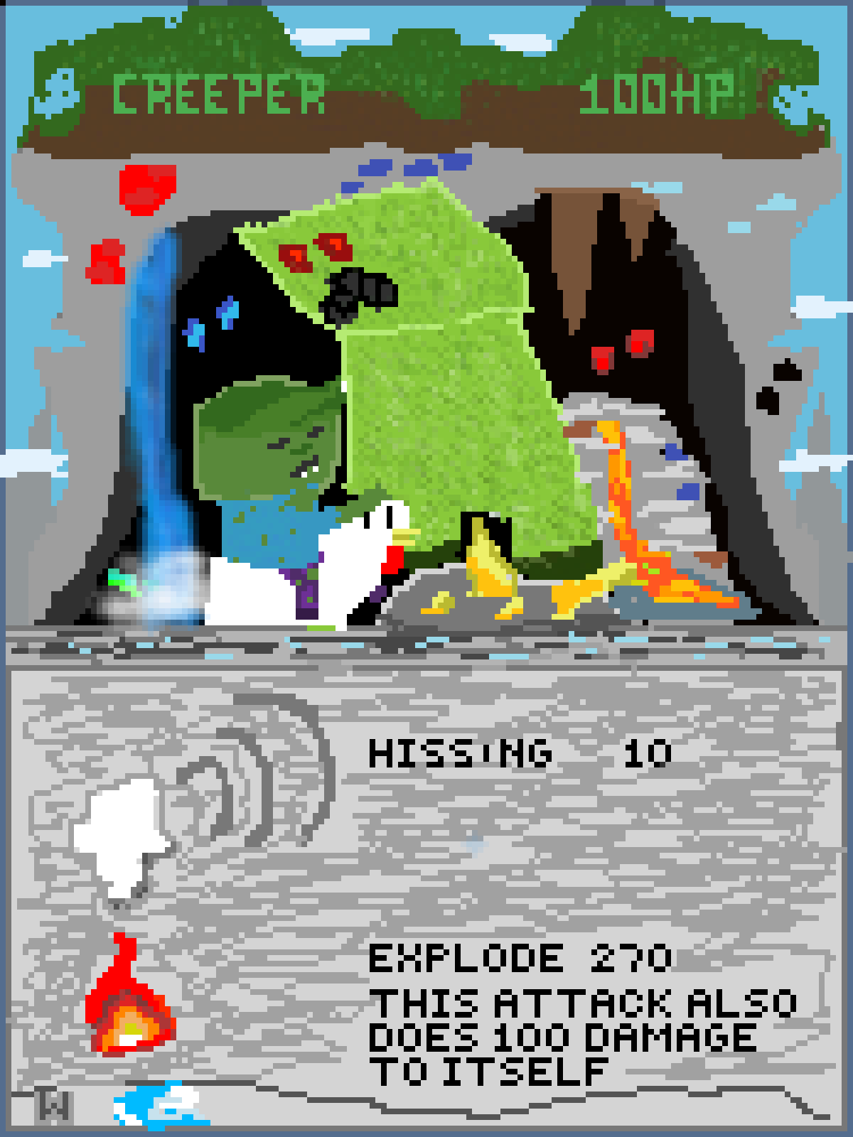 Pixilart - Minecraft Fan Made TCG by User8