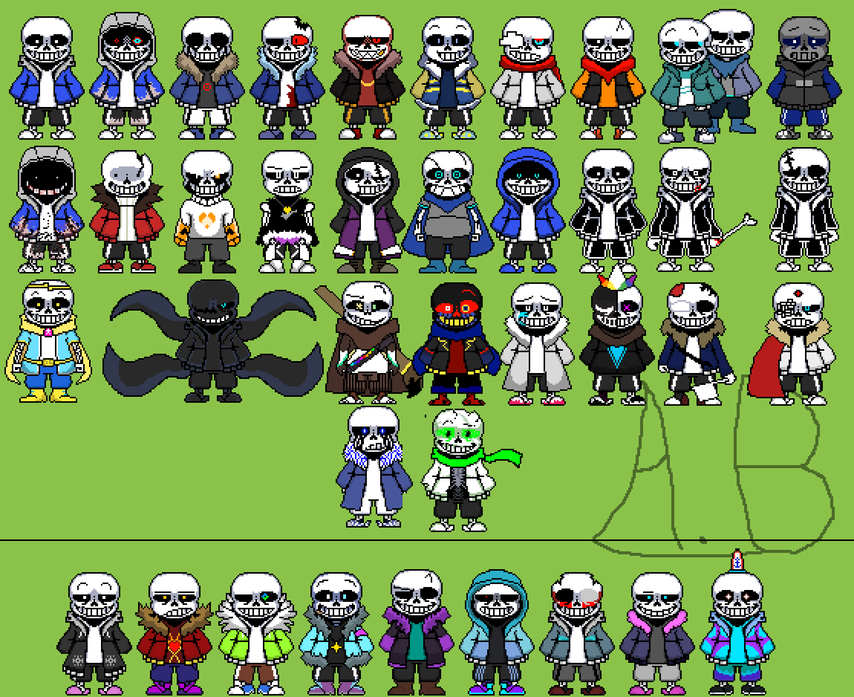 Pixilart - MANY SANSES REAL?! by AyoBoi