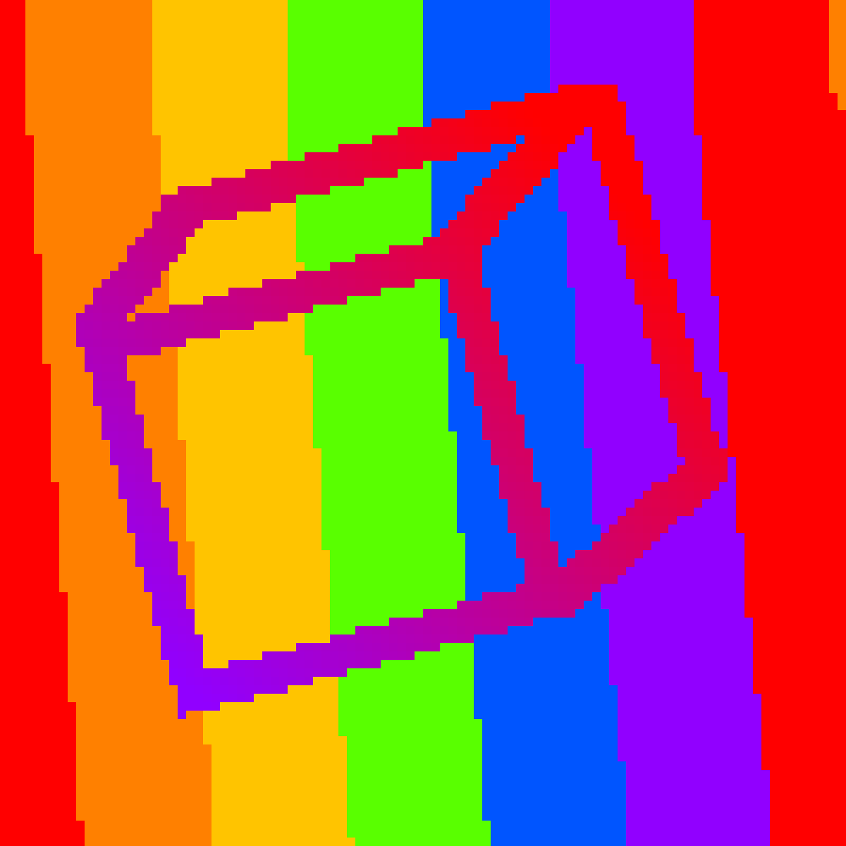 Pixilart - Rainbow box by GrumpyGuy