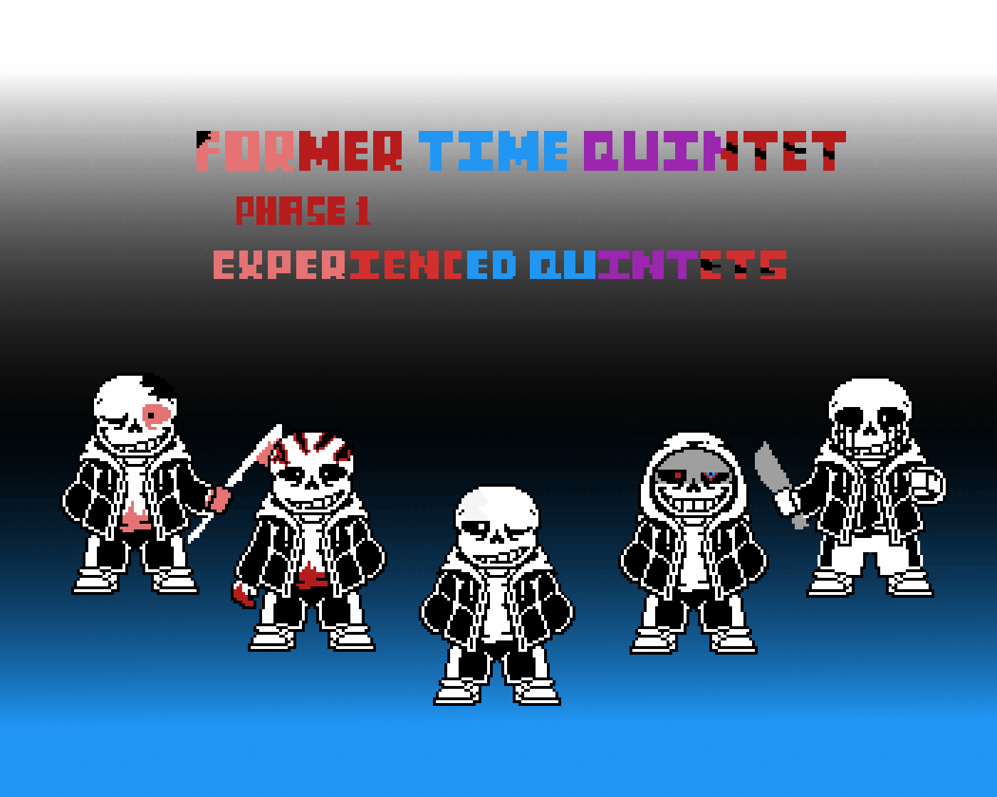 Pixilart - Former time quintet [animation] by Water-hashira