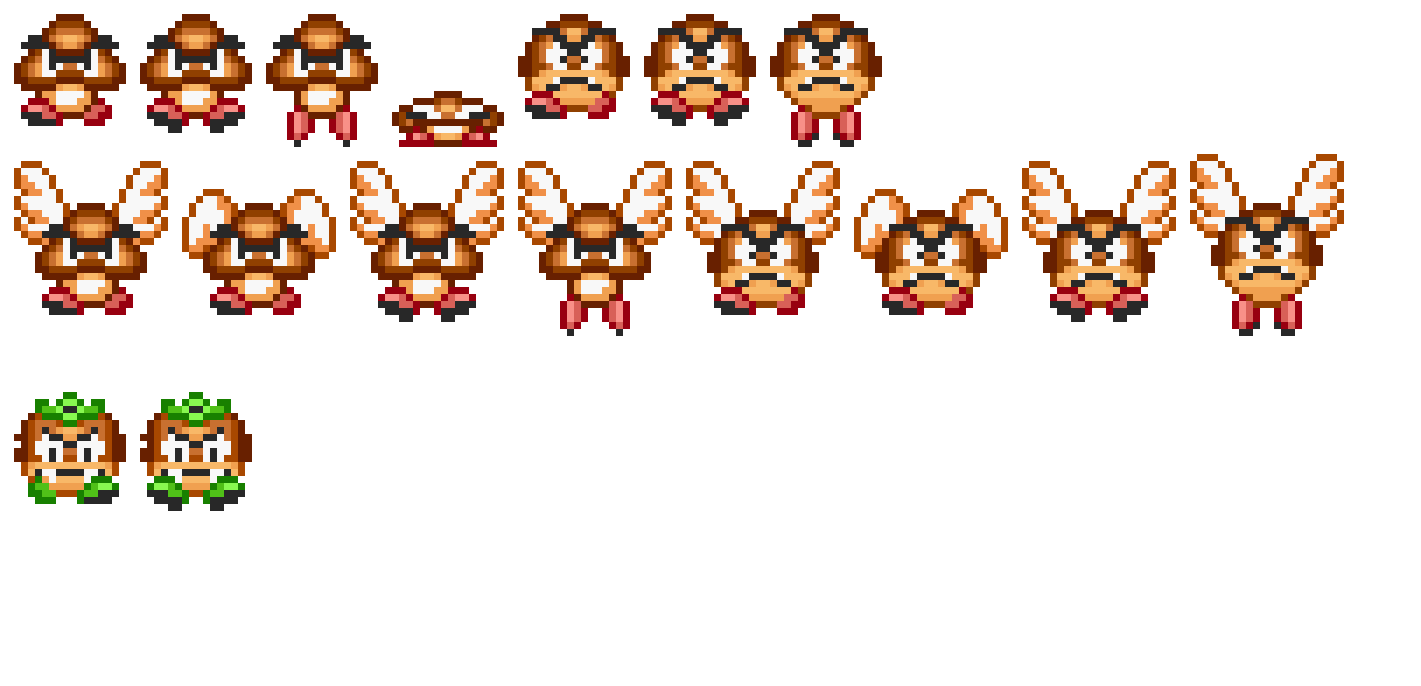 Pixilart - funny spritesheet wip by KoopsFan
