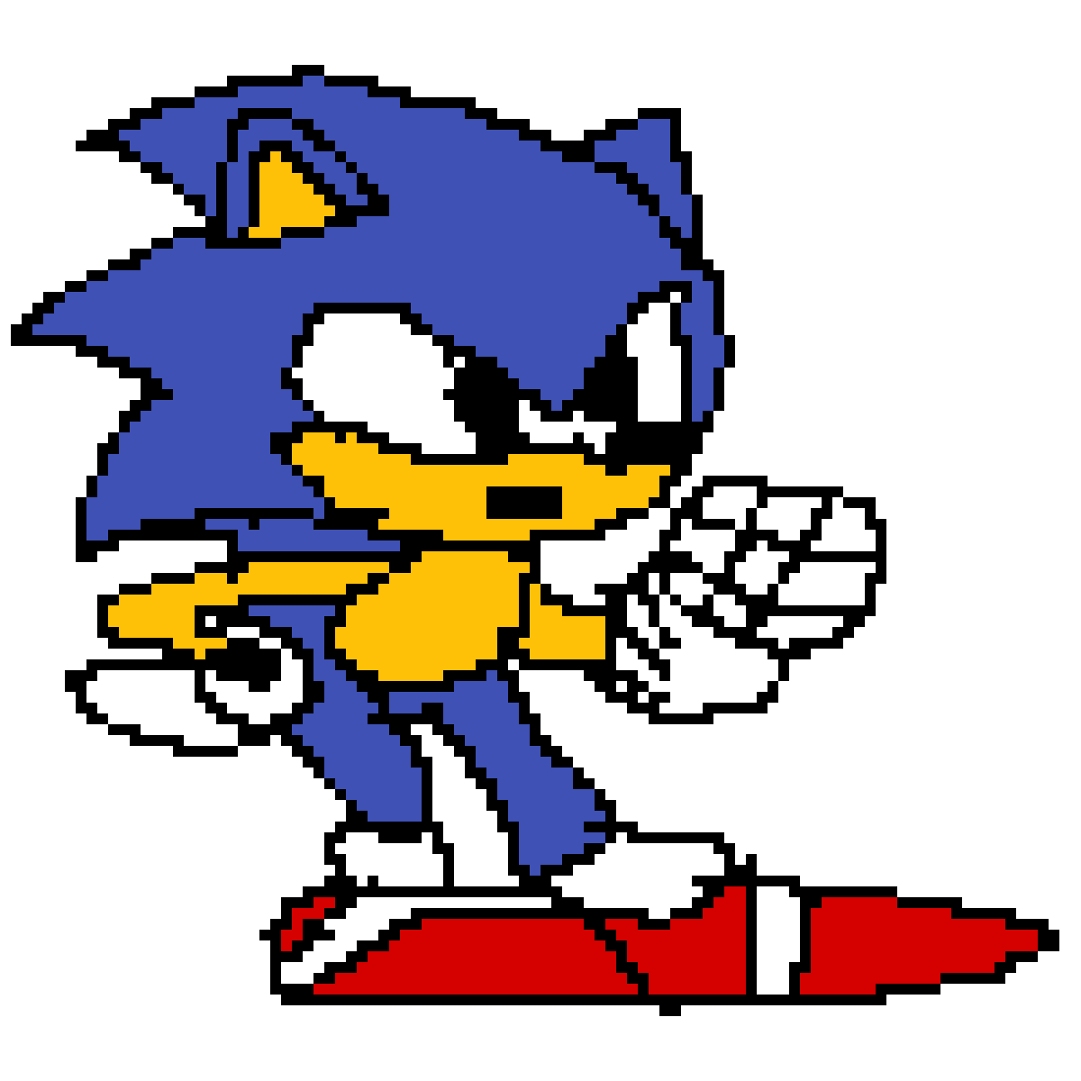 Pixilart - Cross Console Clash Sonic by SonicFast1991