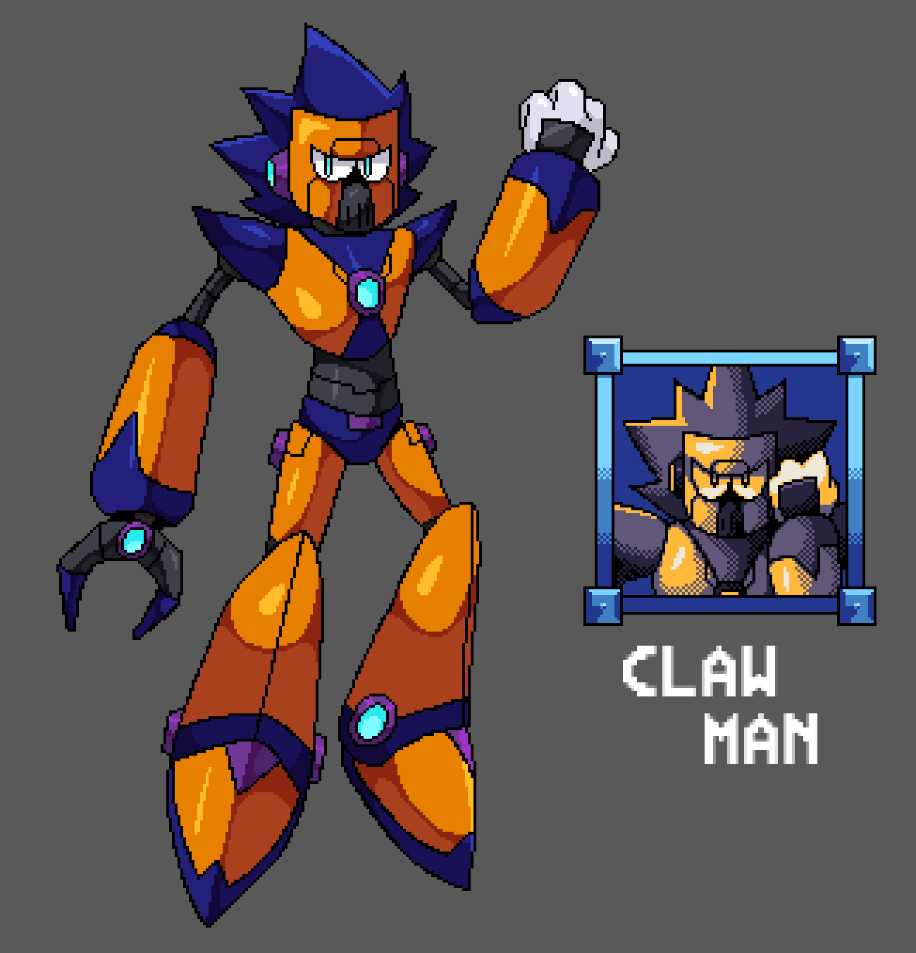 Pixilart - CLAW MAN by Rotijuegos