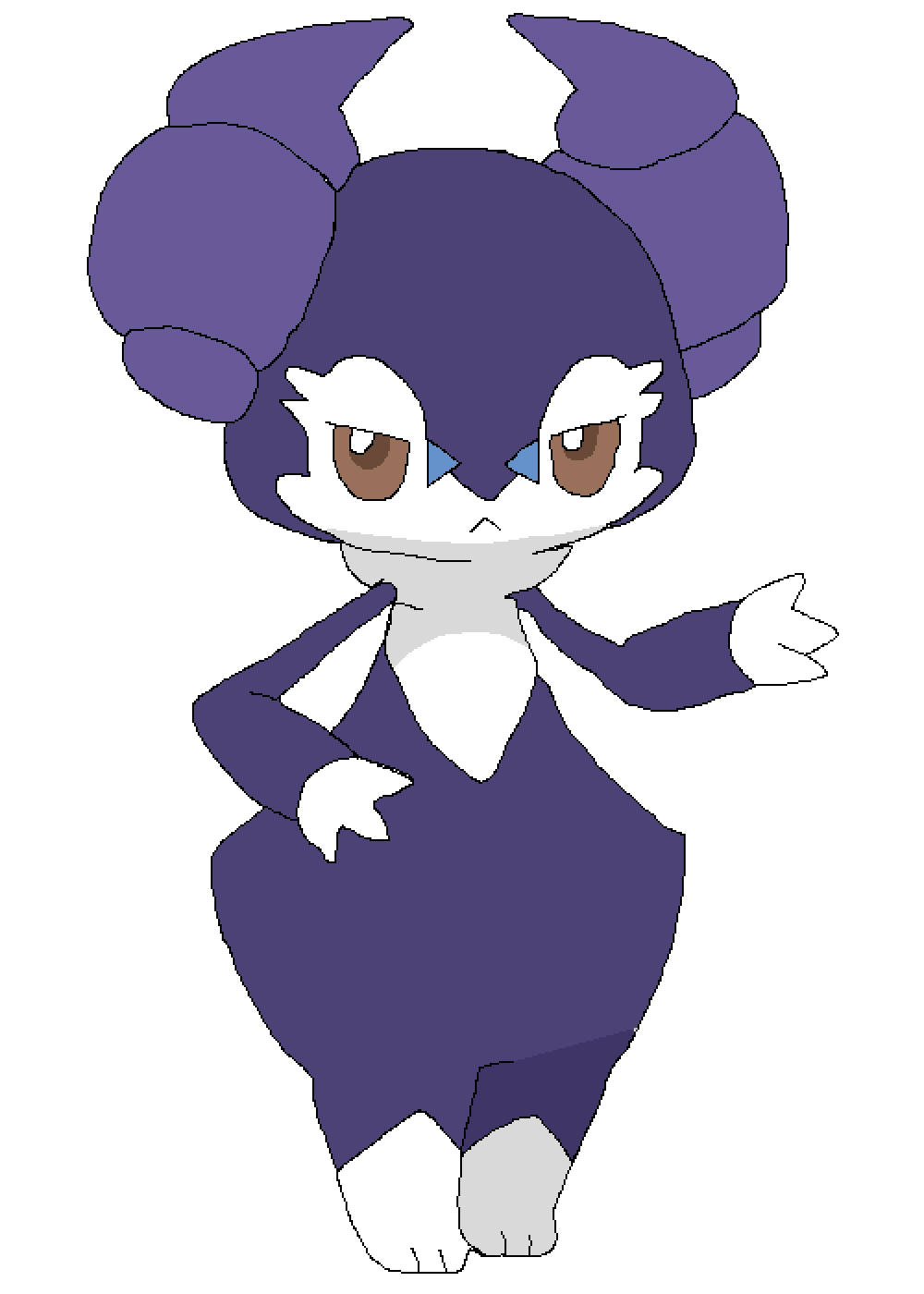 Pixilart - Indeedee by sparklypupply